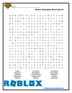 Roblox Word Searches - Word Search Hero.com