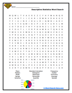 Statistics and Probability Word Searches | Printable Math Puzzles