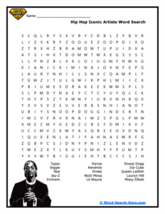 Popular Music Word Searches: Chart-Topping Printable PDFs