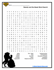 Disney Word Searches - Word Search Hero.com
