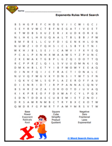 Printable Math Word Searches | Free Educational PDF Puzzles