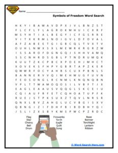Juneteenth Word Search Puzzles: Freedom Day Printable PDFs