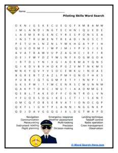 Aircraft Word Searches - Word Search Hero.com
