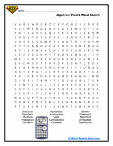 Algebra Word Search Puzzles | Free Printable PDF Worksheets