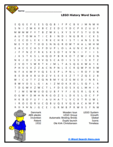 LEGO Word Search Collection - Free Printable PDF Building Puzzles