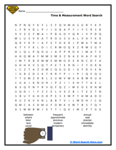 Character Counts Word Search - Word Search Hero.com