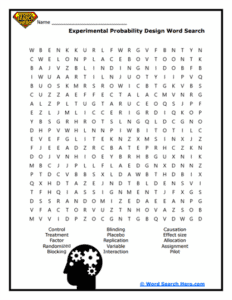 Statistics and Probability Word Searches | Printable Math Puzzles