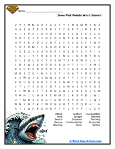Horror Movie Word Searches: Spooky Printable PDF Puzzles