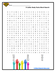 3-Letter Word Searches - Word Search Hero