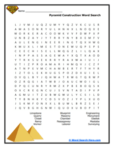 Ancient Egypt Word Searches | Free Printable PDF for Teachers