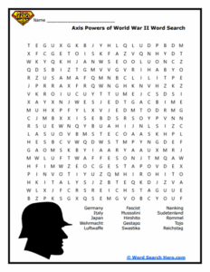 World War II Word Searches | Free WWII History PDF Activities