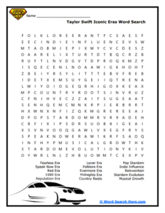 Taylor Swift Word Search Puzzles: Swiftie Printable PDF Fun