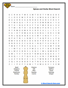 Cooking & Kitchen Word Search Puzzles | Free Printable PDFs