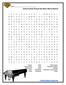 Printable Music Word Searches: Fun PDF Puzzles for Music Lovers