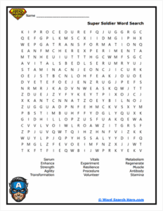 Superhero Word Search Collection | Free Printable PDFs