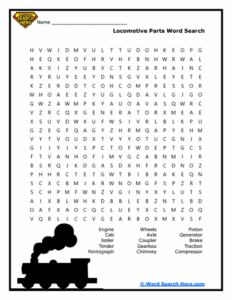 Train Word Searches