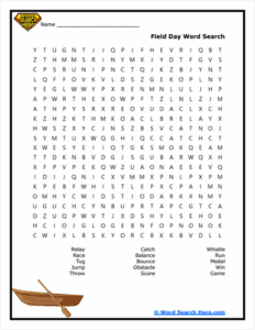 End of School Year Word Searches: Farewell Printable PDFs