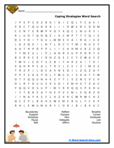 Stress Awareness Month Word Searches: Relaxing Printable PDFs