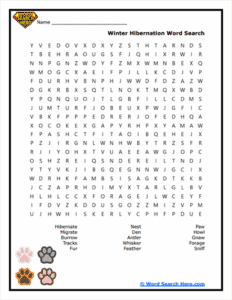 Winter Word Searches - Word Search Hero.com