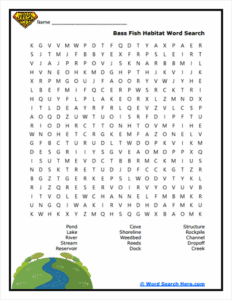 Fish Word Search Puzzles | Free Printable PDF Collection