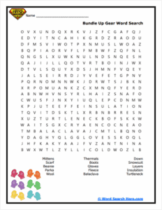 January Word Search Puzzles: Snowy Winter Printable PDFs