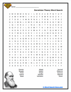 Evolution Word Search Printables | PDF Puzzle Set | Word Search Hero