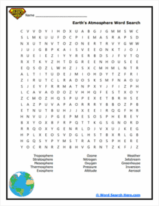 Planet Earth Word Searches - Word Search Hero.com