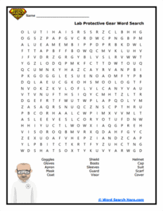 Lab Equipment Word Searches - Word Search Hero.com