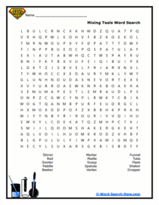 Chemistry Word Searches - Word Search Hero.com