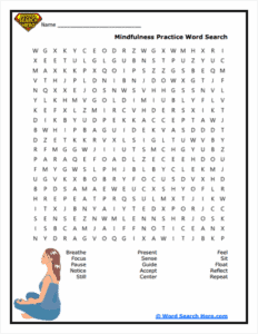 Self Care Word Searches - Word Search Hero.com