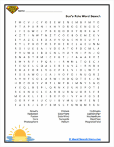 Solar System Word Search Printables | Planet PDFs | Word Search Hero