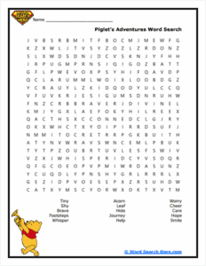 Winnie the Pooh Word Searches | Honey & Friends - Word Search Hero.com
